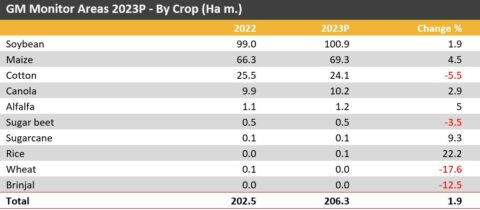AgbioInvestor: Total GM Crop Areas Increased in 2023 - AgriBusiness Global